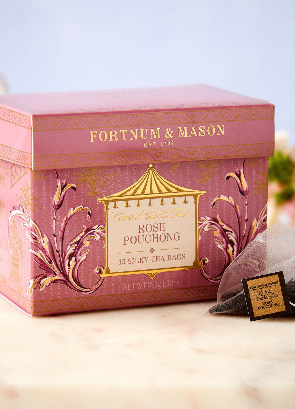 Rose Pouchong, 15 Whole Leaf Silky Tea Bags – THE SHOPKEEPER & CO